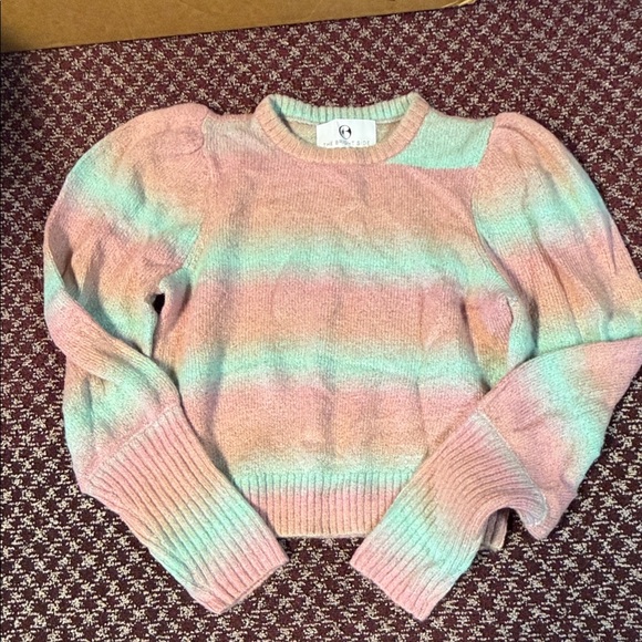 the bright side | Sweaters | Chic Pastel Striped Womens Sweater | Poshmark